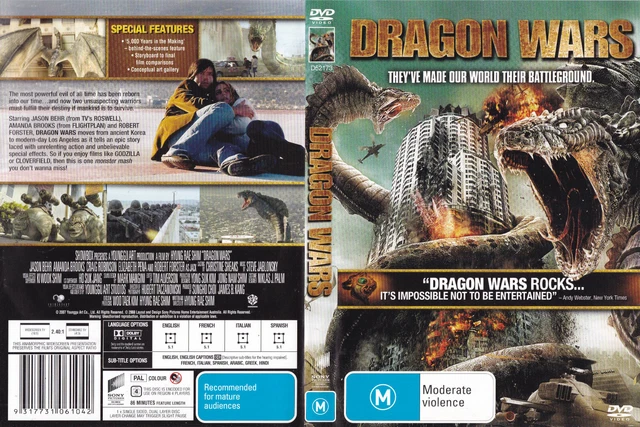 DRAGON WARS JASON Behr / Amanda Brooks / Robert Forster DVD R4 - PAL ...