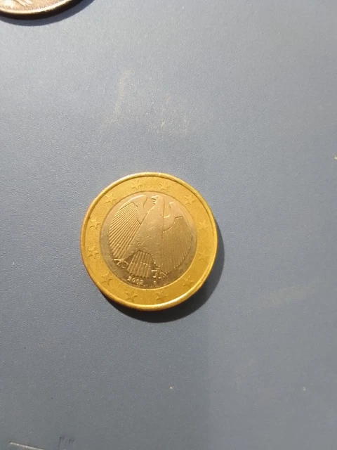 RARE 2002 ORIGINAL 1 Euro Coin from Germany - Collector's Item ...