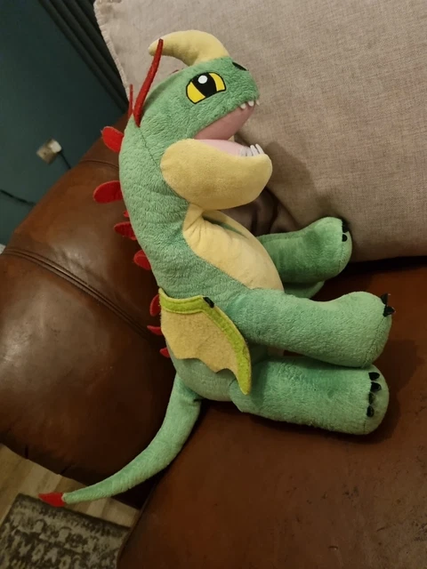 BUILD A BEAR How To Train Your Dragon 423572 BARF & BELCH 2 Headed Soft ...