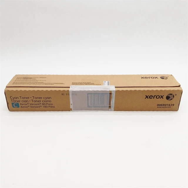 XEROX 6R01639 006R01639 Cyan Toner Cartridge Versant 80 180 Press New Sealed $121.60 - PicClick CA