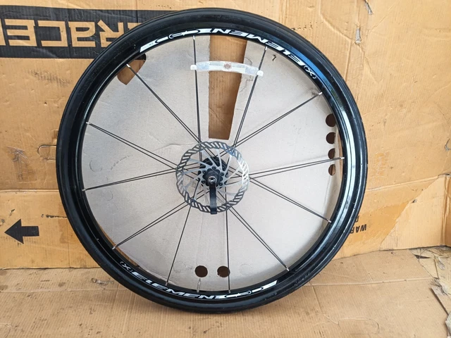 XERO ELEMENT CED CX Disc Road Hybrid 700c / 28" Front wheel With Tyre ...