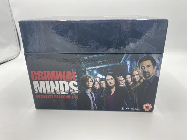CRIMINAL MINDS SEASONS 1-13 Series DVD Box Set Collection Region 2 UK ...