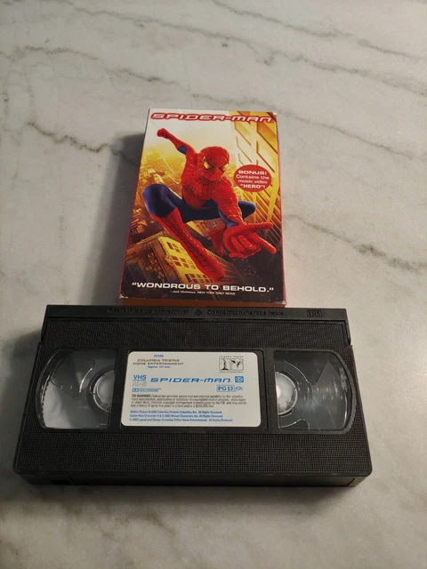 SPIDER-MAN SAM RAIMI film japonais VHS japonais Tobey Maguire EUR 42,52 ...