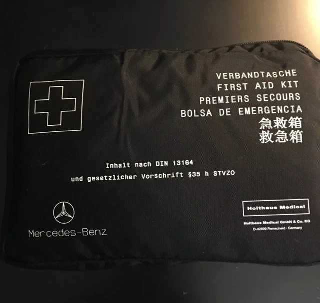 MERCEDES BENZ FIRST Aid Kit OEM New**** D-42899 EUR 30,49 - PicClick DE
