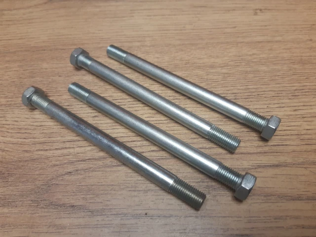 TRIUMPH T140 T150 T160 Twin Disc Front Hub Bolt Set (4) 21-7085 Uk Made ...