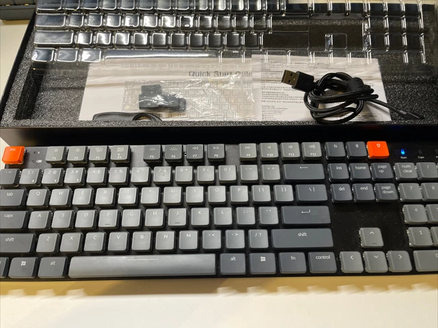 KEYCHRON K5 SE full size wireless mechanical keyboard with low profile ...