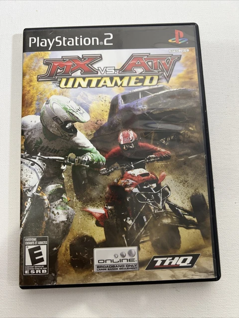 MX VS. ATV Untamed (Sony PlayStation 2, 2007) CIB Complete with/Manual ...