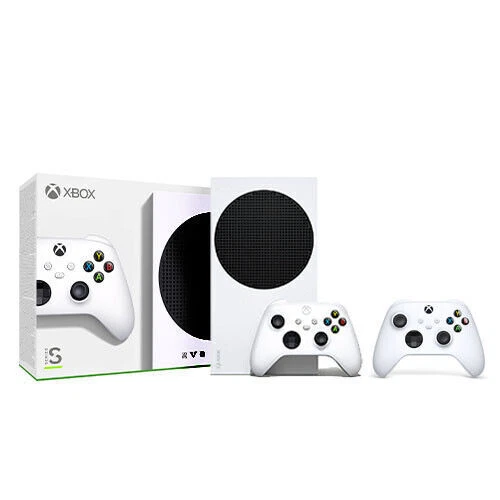 MICROSOFT XBOX SERIES S 512GB Video Game Console + Extra Xbox Wireless ...