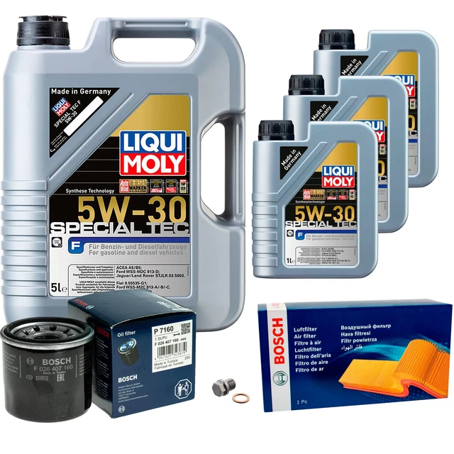 BOSCH INSPECTION SET 8 L Liqui Moly Spécial Tec F 5W-30 pour Mazda MX-5 IV ND EUR 138,45 ...