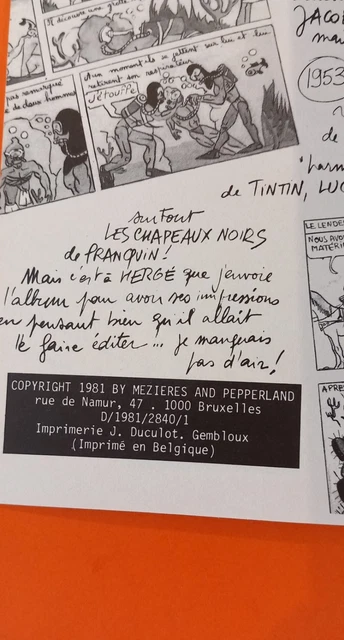 MEZIERES MERZI AVANT Mezieres Eo 1981 Pepperland Comme Neuf EUR 25,00 ...