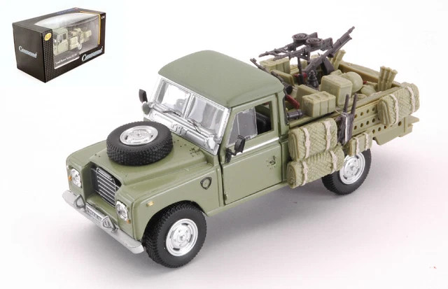 LAND ROVER SERIES III 109 MILITARY 1:43 Scale Diecast Jeep Action ...