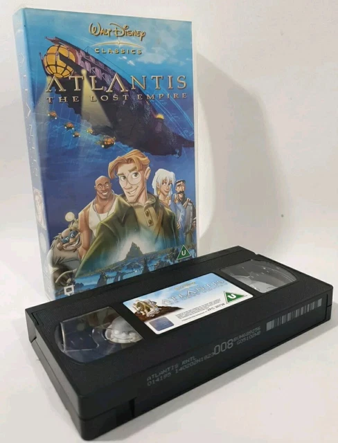 WALT DISNEY CLASSICS ATLANTIS The Lost Empire VHS PAL Video Tape Great ...
