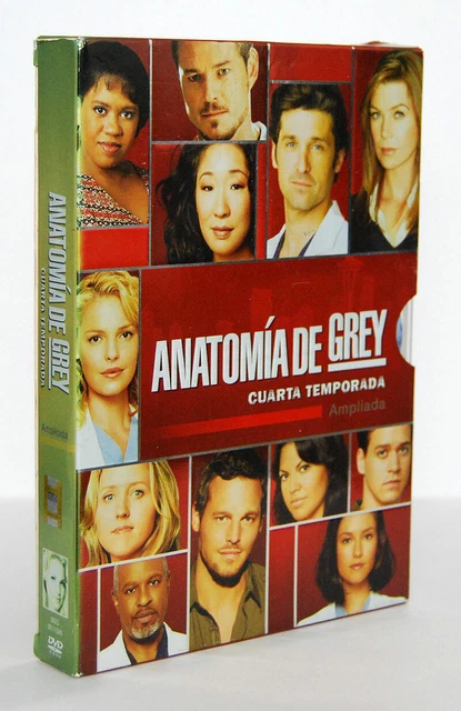 ANATOMÍA DE GREY. Temporada 4 completa. Estuche con 5 DVDs. ABC Studios EUR 15,00 - PicClick DE