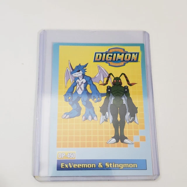 EXVEEMON & STINGMON Digimon Card DP-450 Toy Exclusive Promo Bandai $10. ...