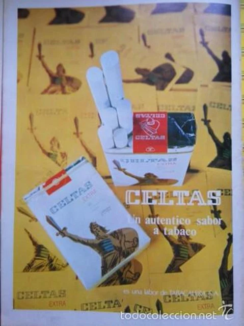 CLIPPING RECORTE ANUNCIO TABACO CIGARRILLOS celtas EUR 3,00 - PicClick ES