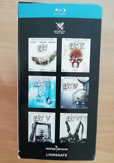 COFFRET SAW - VOLUMES 1 à 6 - CULTE - HORREUR - BLU-RAY COMME NEUF EUR 29,90 - PicClick FR