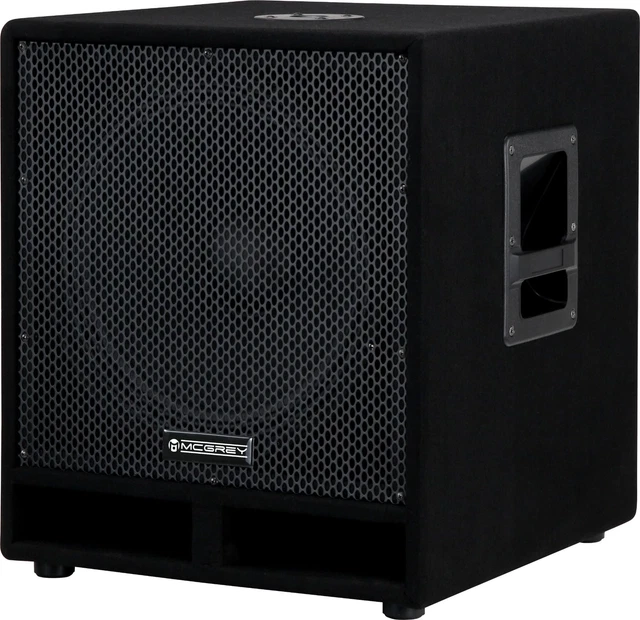 B-WARE DJ PA Subwoofer Disco Bass Party Box 38cm (15") Woofer Bass ...
