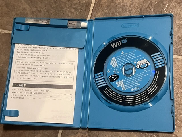 NINTENDO WII U Official Lens Cleaner Set Cleaning Liquid Kit $83.00 ...