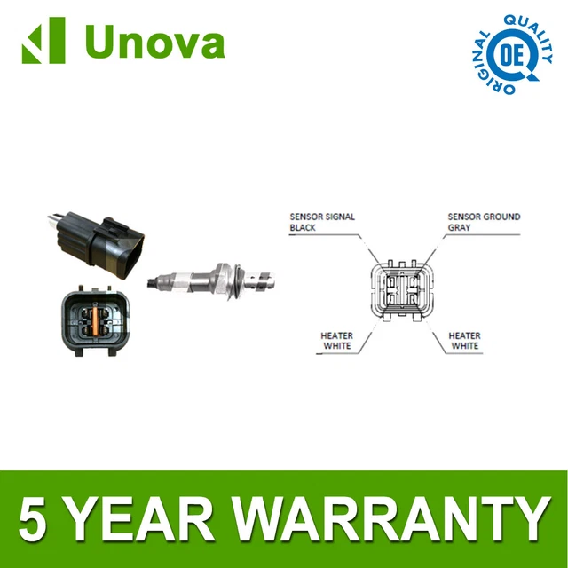 LAMBDA OXYGEN SENSOR Unova Fits Hyundai i10 2008-2013 1.2 #2 3921003000 ...