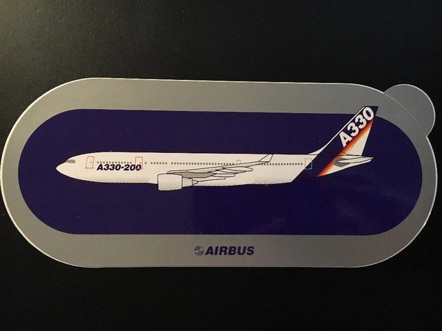 AIRBUS AUFKLEBER STICKER Flugzeug Airbus A330-200 Ellipse £4.28 ...