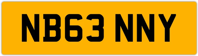BEN BENNY BENJAMIN Benn Benjy Bns Private Registration Car Number Plate ...