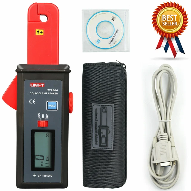 UNI-T UT258A ACA&DCA Leakage Current Clamp Meter MULTIMETER 600V 1mA AC/DC $249.63 - PicClick CA
