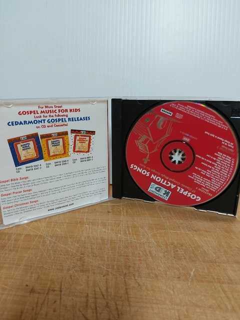GOSPEL ACTION SONGS - Audio CD By CEDARMONT KIDS Used $6.99 - PicClick CA