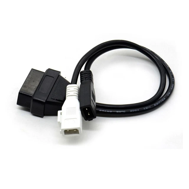 2*2P TRANSFER CONNECTOR OBD Adapter Durable Car Transfer Line For Audi ...