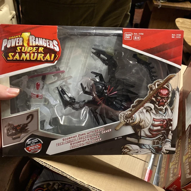 POWER RANGERS SUPER Samurai Scorpion Zord with Evil Derek Brand new ...