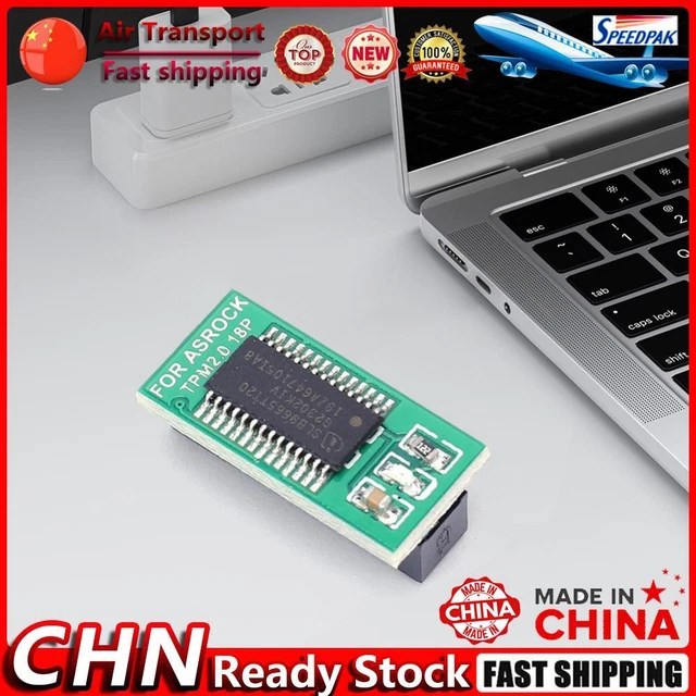 TRUSTED PLATFORM MODULE TPM 2.0 Support Win11 Upgrade Test Mini SATA ...