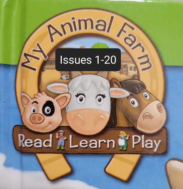 MY ANIMAL FARM Books & Figures DeAgostini 1-20 Pick An Issue Bundle ...