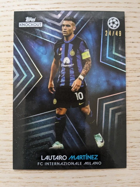 TOPPS KNOCKOUT 2023/24 UCL Lautaro Martinez 24/49 EUR 6,98 - PicClick IT