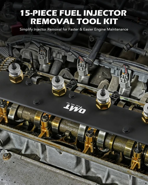 OMT FUEL INJECTOR Removal Install Puller Tool Kit Fits BMW B36 B38 B48 ...