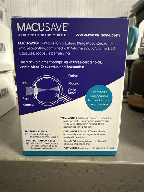 MACUSAVE ONE A Day Eye Health 90 Capsules EXP DATE 2027/2028 £19.49 ...