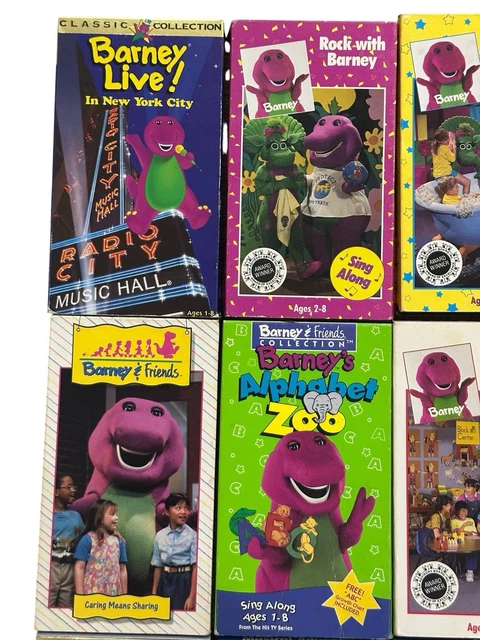 VINTAGE LOT OF 12 Barney VHS Tapes (See Photos For Condition) £31.73 ...