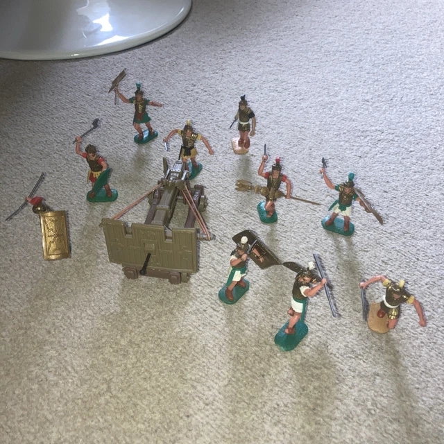 VINTAGE TIMPO ROMAN Centurion Soldiers 1 Variant And Ballista Look 👀 ...