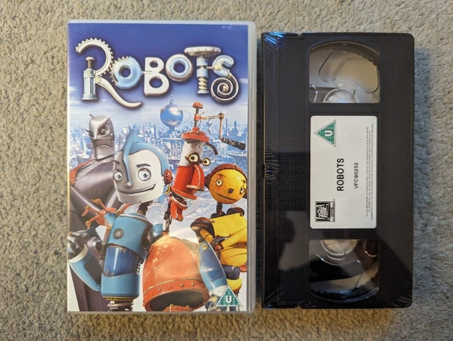 ROBOTS VHS VIDEO PAL *SEALED* 2005 Late Release £9.99 - PicClick UK
