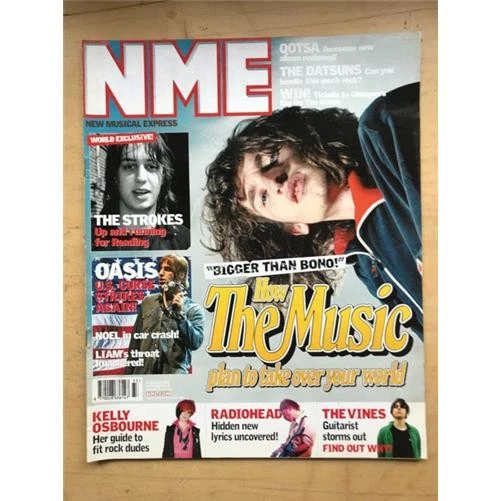 THE MUSIC NME Magazine August 17 2002 - The Music Cover With More ...