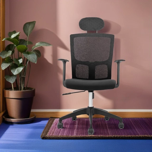 OFFICE CHAIR HEADREST Protector High Back Ergonomic Pillow Cover $19.79 ...