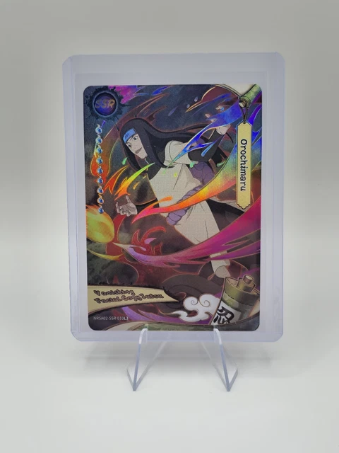 NARUTO KAYOU ENGLISH Series 2 Card - Orochimaru - NRSA02-SSR-010L3 £2. ...