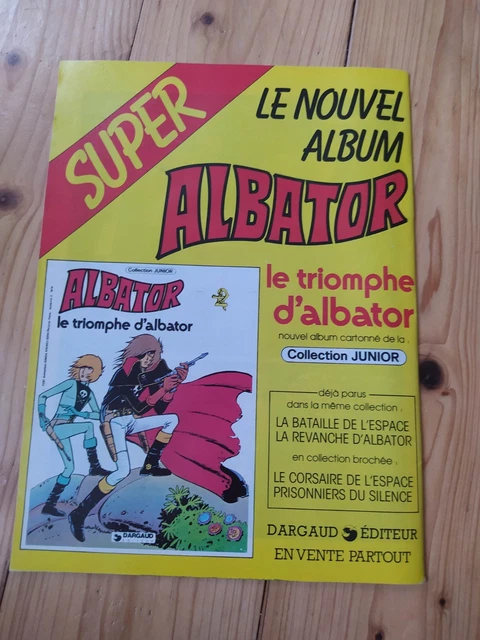 LE JOURNAL DE Captain Fulgur n°10 Albator avec poster Harlock shazam ...
