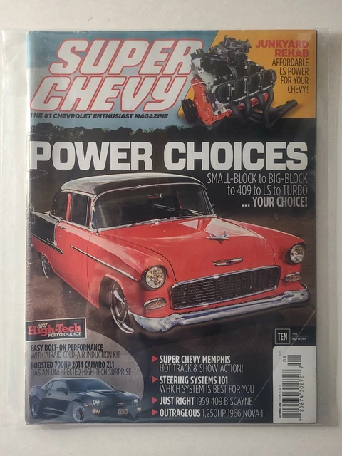 SUPER CHEVY MAGAZINE - September 2016 - Power Choices Camaro High ...