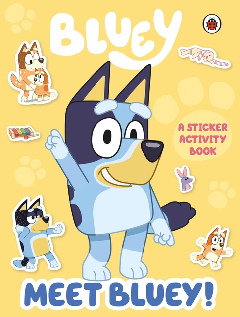 BLUEY: MEET BLUEY! Stick*r Activity Book | Bluey | Taschenbuch ...
