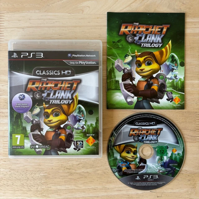 THE RATCHET & Clank HD Collection PS3 Trilogy Classics 1 + 2 + 3 £42.32 ...