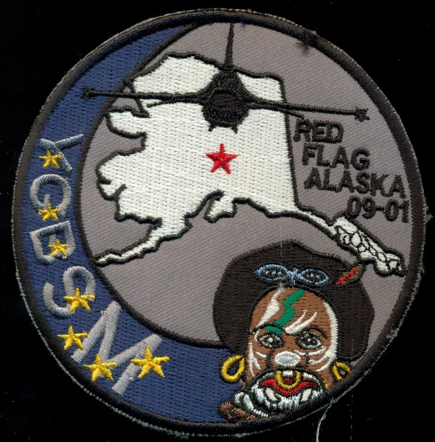 USAF 80TH FIGHTER Squadron drapeau rouge 09-01 patch J-16 EUR 11,20 ...