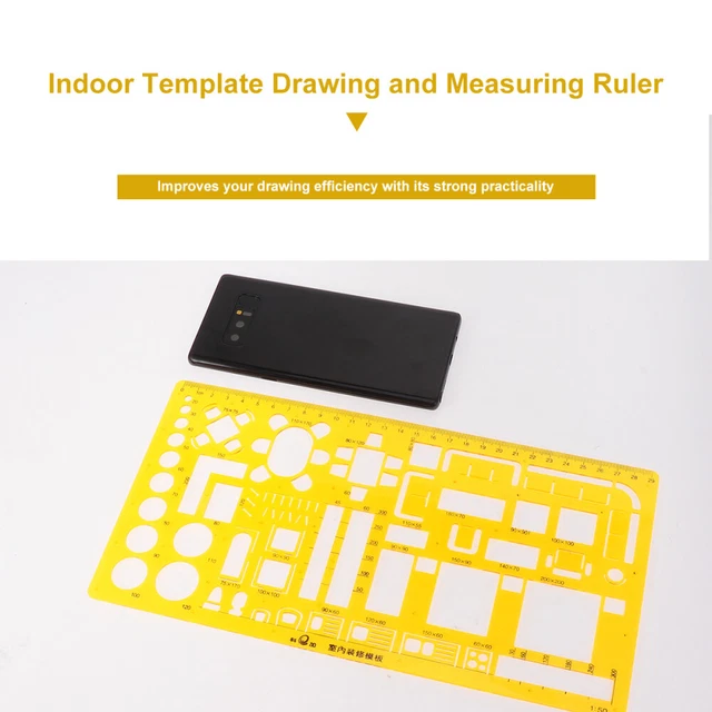 CONSTRUCTION TEMPLATES RULERS Architect Drawing Template Landscape ...