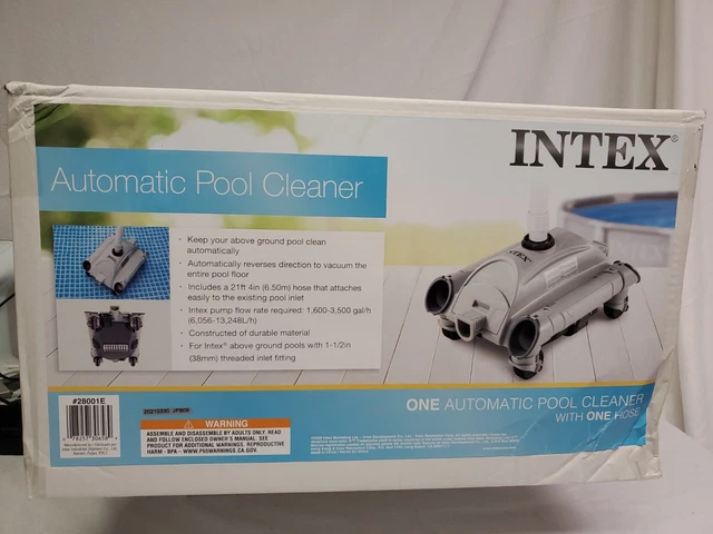 INTEX ABOVE GROUND Swimming Pool Automatic Vacuum Cleaner 28001E 📦 EUR ...