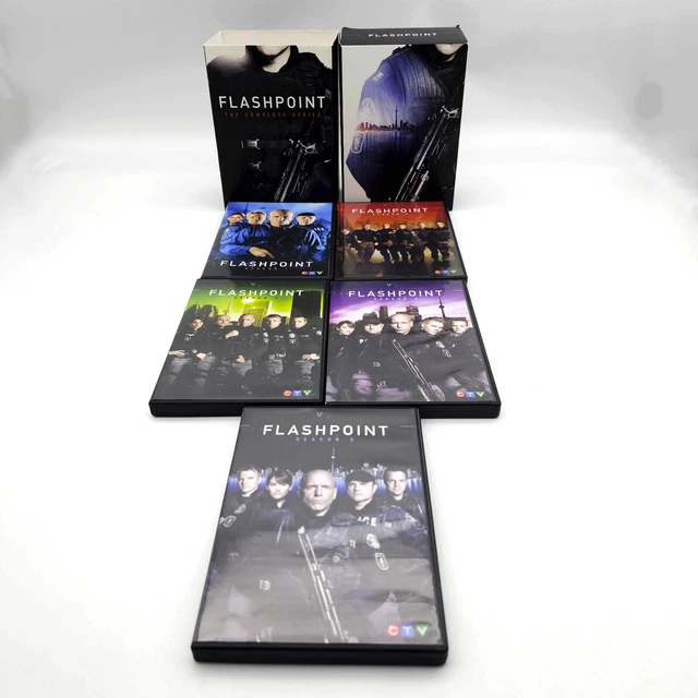 FLASHPOINT THE COMPLETE Series DVD 19-Disc BOX Set 2013 Canadian TV ...