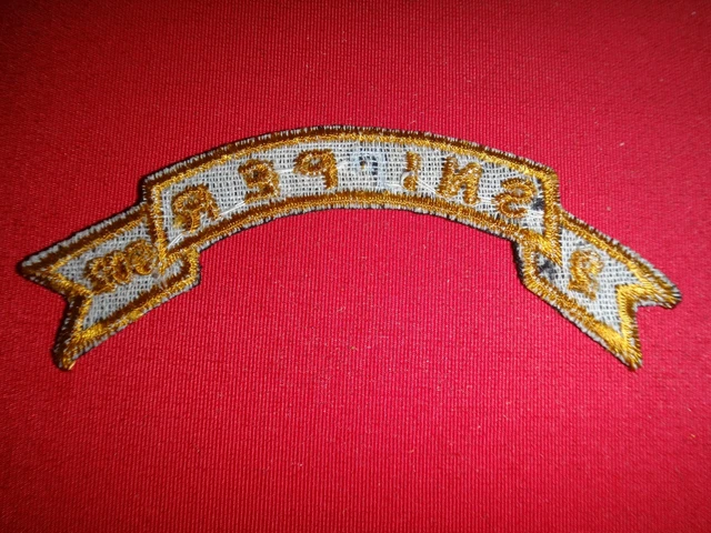 VIETNAM WAR SCROLL US Army SNIPER 2nd Battalion 502nd Infantry Regiment ...