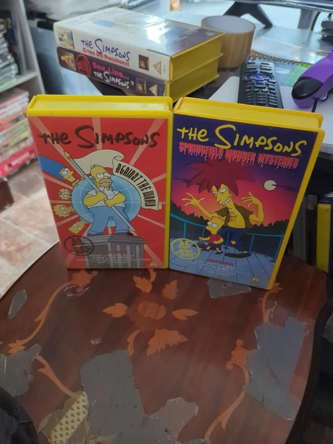 THE SIMPSONS SPRINGFIELD Murder Mysteries + Against The World - 2 ...